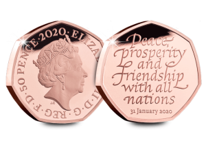 The most anticipated coin of the decade – the official UK Brexit 50p ...