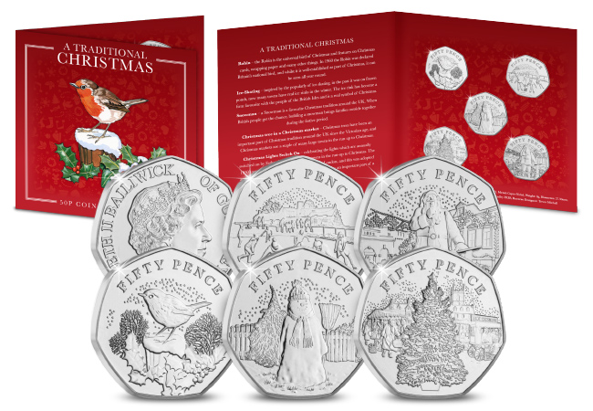 Celebrate a Traditional Christmas with the NEW limited edition 50ps ...