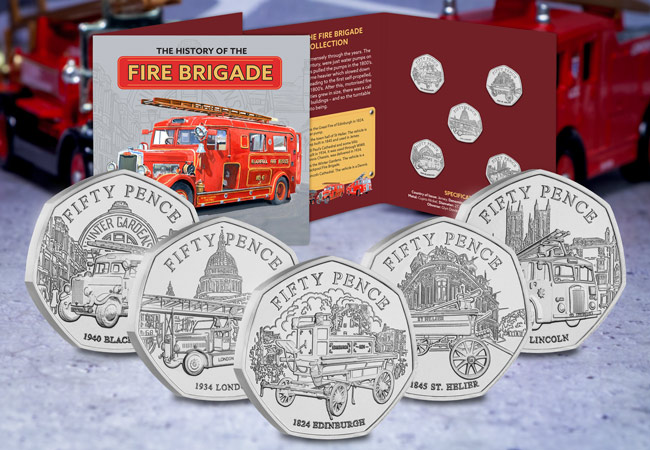 Blazing Trails: NEW 50p Coins released to honour the history of Britain ...
