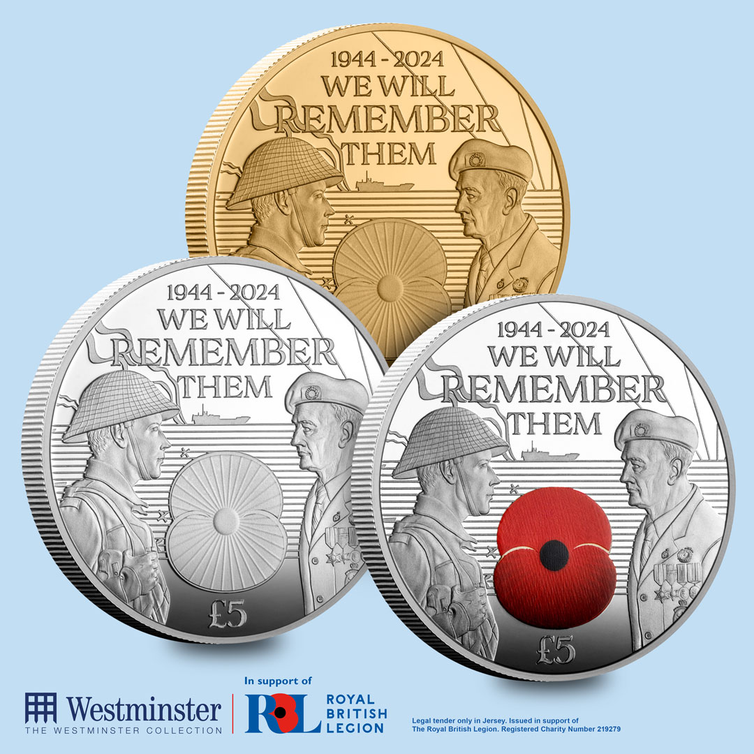 A Closer Look: The Brand New 2024 Royal British Legion £5 Coin - The ...