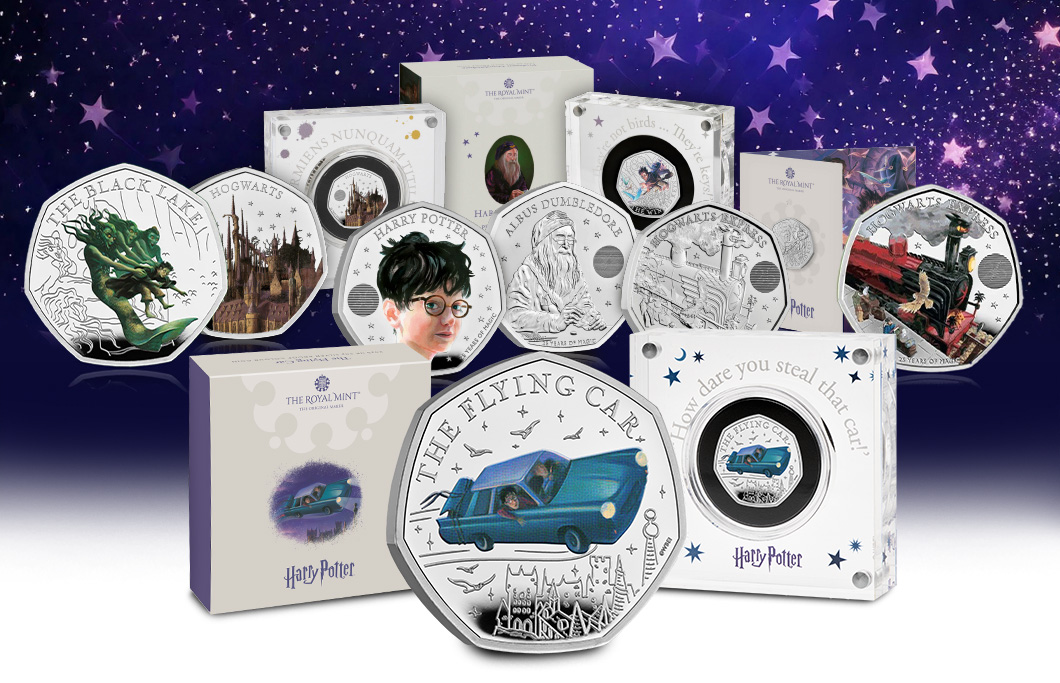 The World of Harry Potter UK 50p Coin Series ⚡ - The Westminster Collection