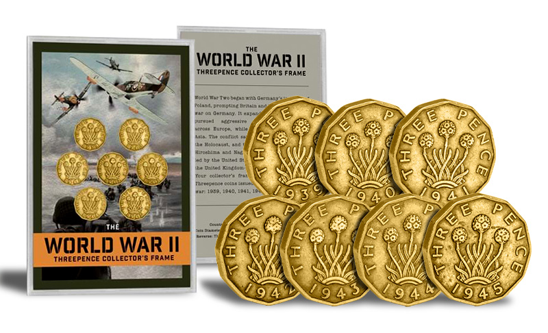 Rare WWII Coin Set: How Seven Wartime Coins Tell the Story of Britain ...