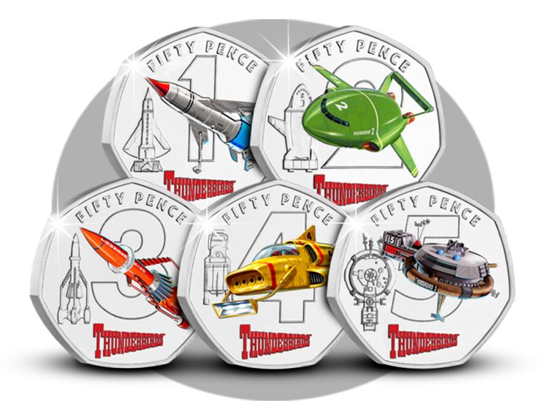 The World’s First Thunderbirds 50p Coins - The Westminster Collection