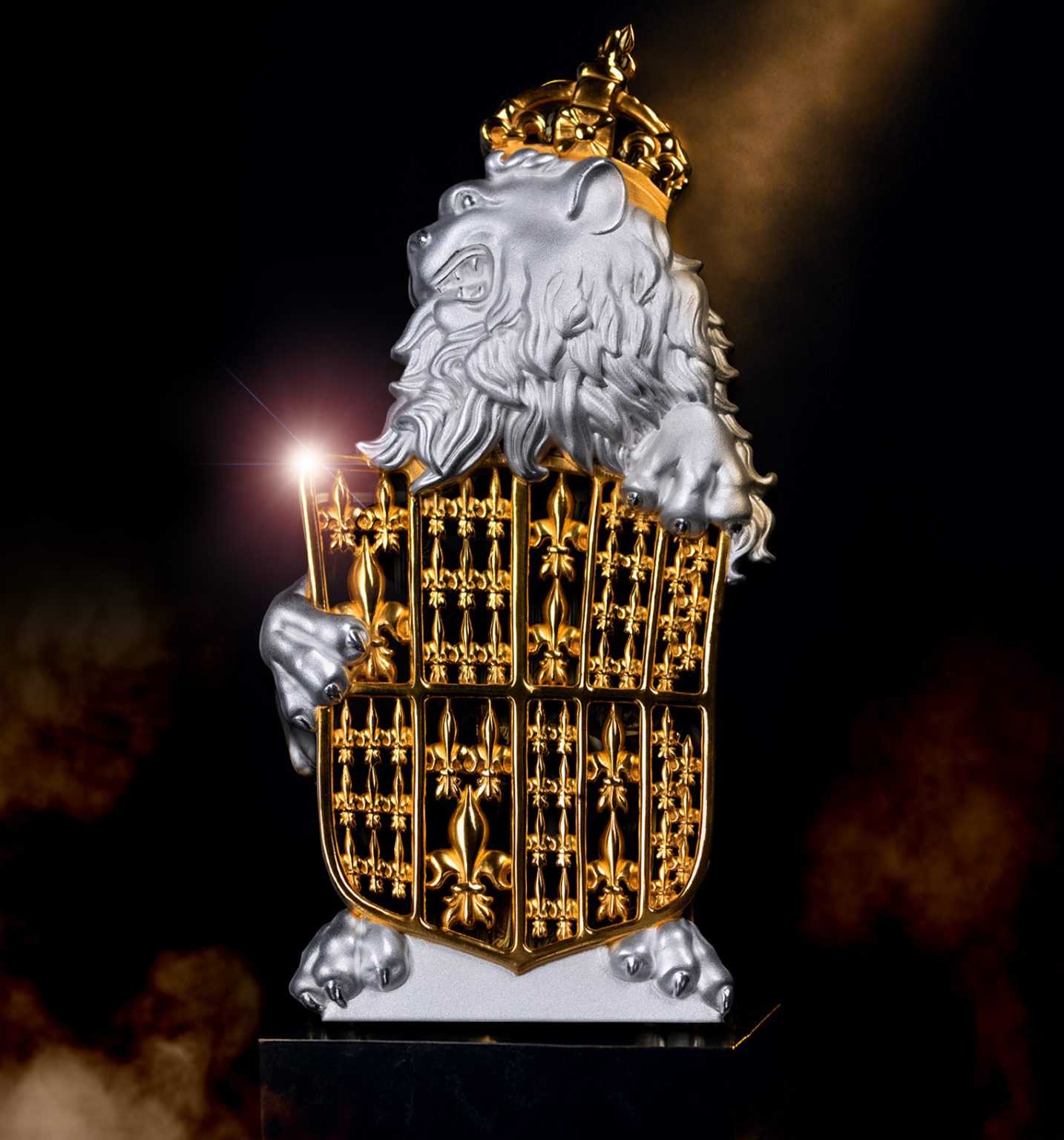 Introducing the Lion of England 2oz Silver Filigree Coin - The ...