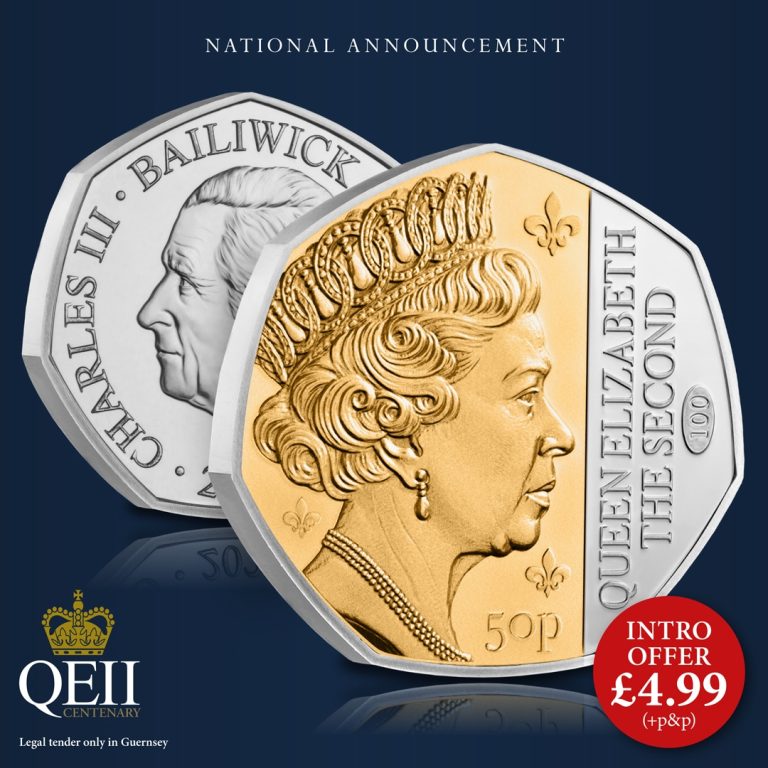 Buckingham Palace Authorises First 50p Coin to Honour Queen Elizabeth ...