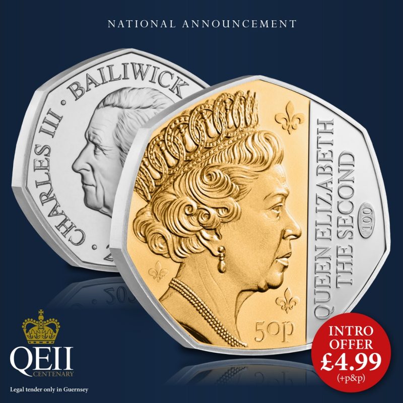 Buckingham Palace Authorises First 50p Coin to Honour Queen Elizabeth ...